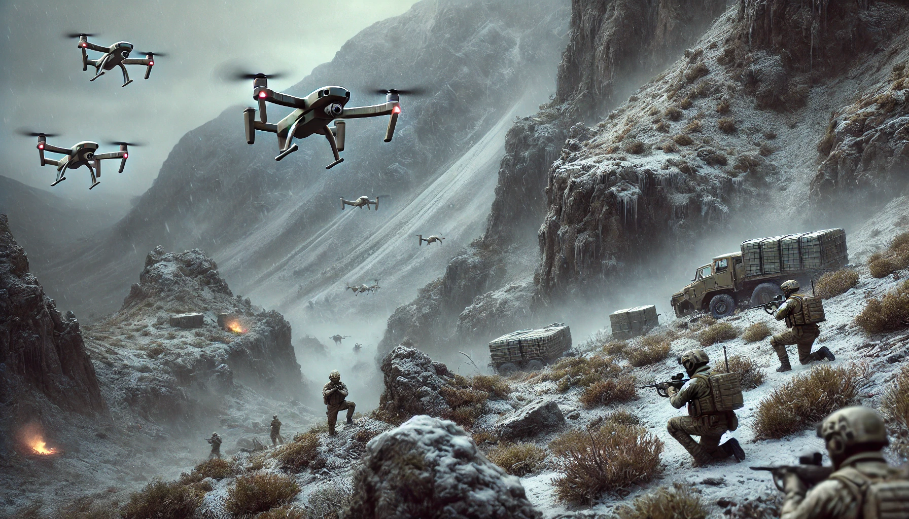 Unmanned Aerial Vehicles (UAV’s) in Mountain Combat: Reshaping Tactics ...